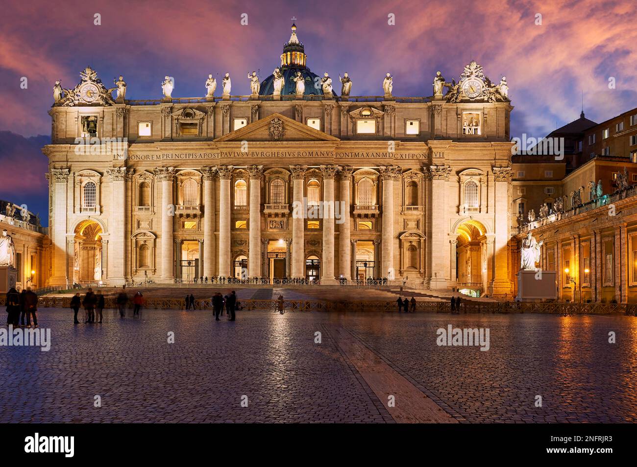 The Papal Basilica of Saint Peter in the Vatican or Saint Peter's ...