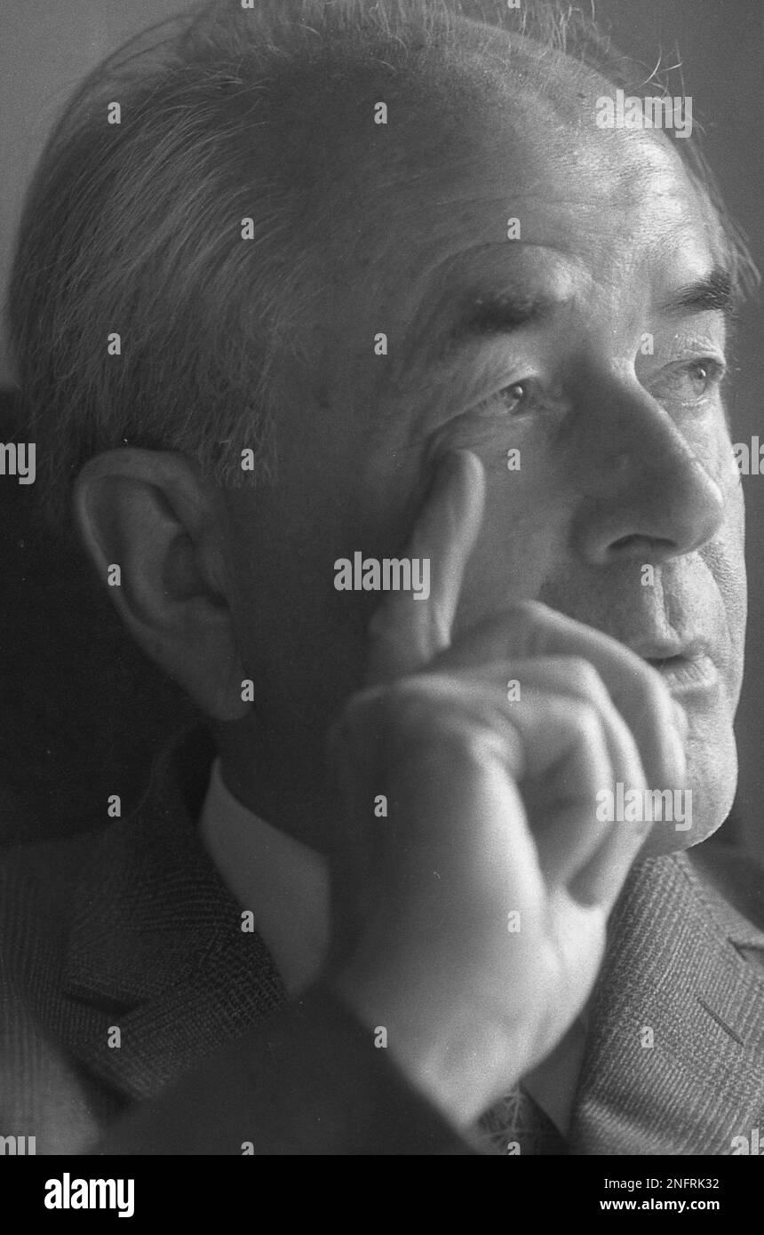 Portrait of Albert Speer, Hitler's former architect and armament ...