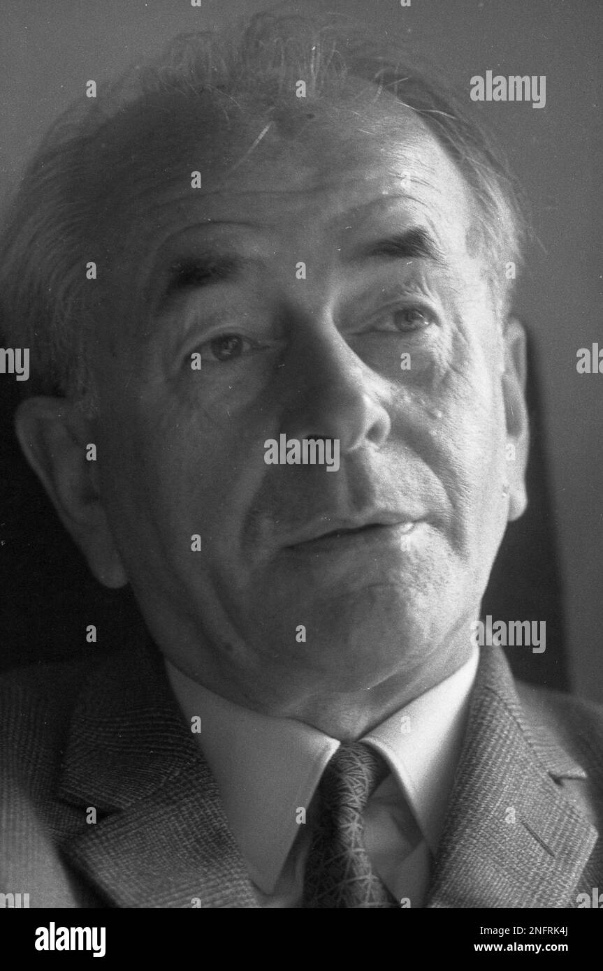 Portrait Albert Speer, Hitler's former architect and armament minister ...