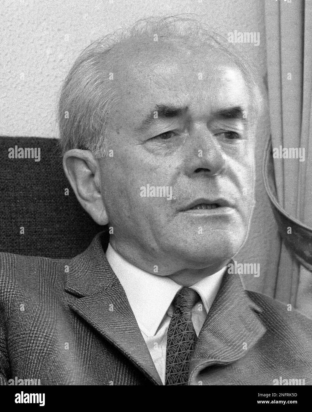 Portrait of Albert Speer, Hitler's former architect and armament ...