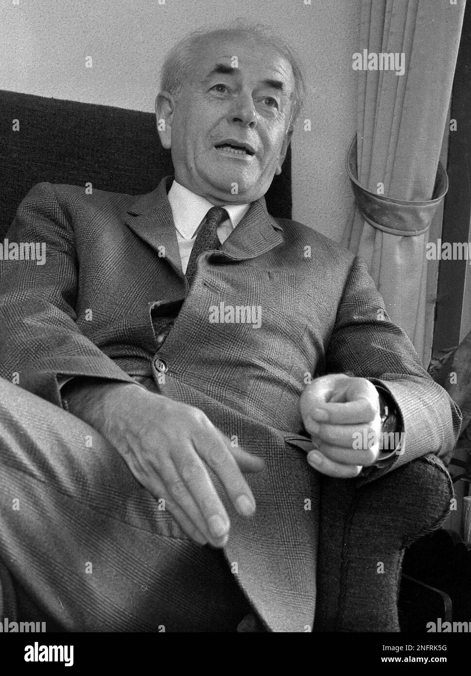 Portrait of Albert Speer, Hitler's former architect and armament ...