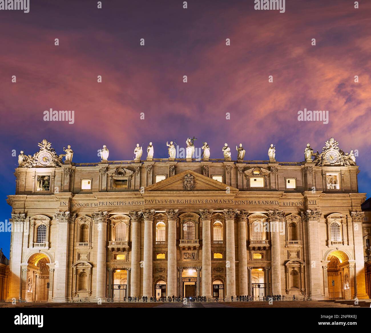 The Papal Basilica of Saint Peter in the Vatican or Saint Peter's ...