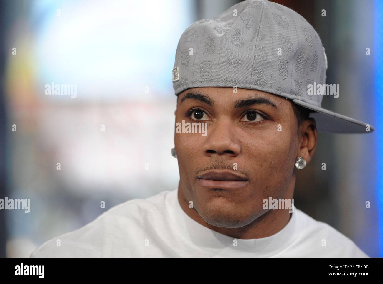 Rapper Nelly makes an appearance at MTV Studio's in Times Square for ...