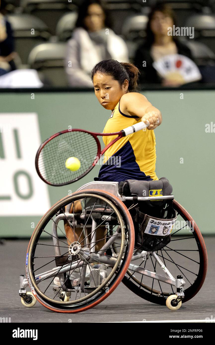 Female wheelchair tennis hi-res stock photography and images - Alamy