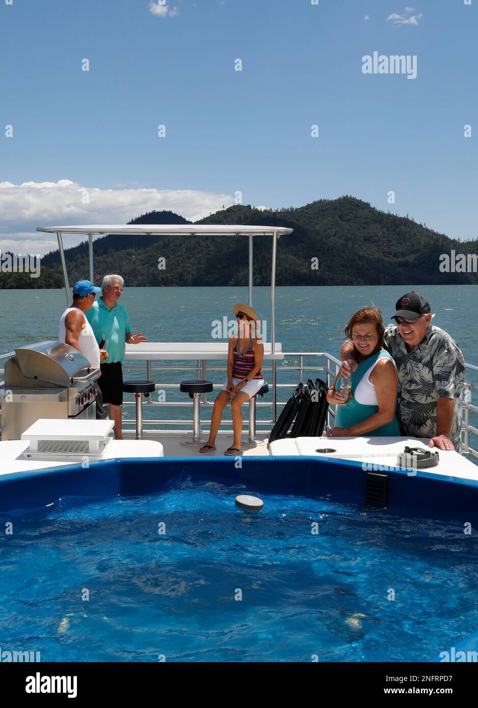 ( l to r) Dave Patters, Brad Castillo, Joan Patters and Anna and John ...