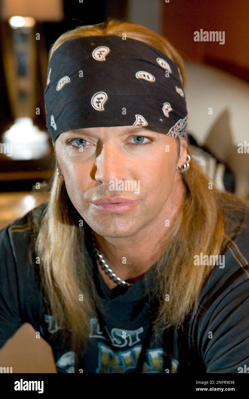 Poison lead singer Bret Michaels promotes his new solo album "Custom ...