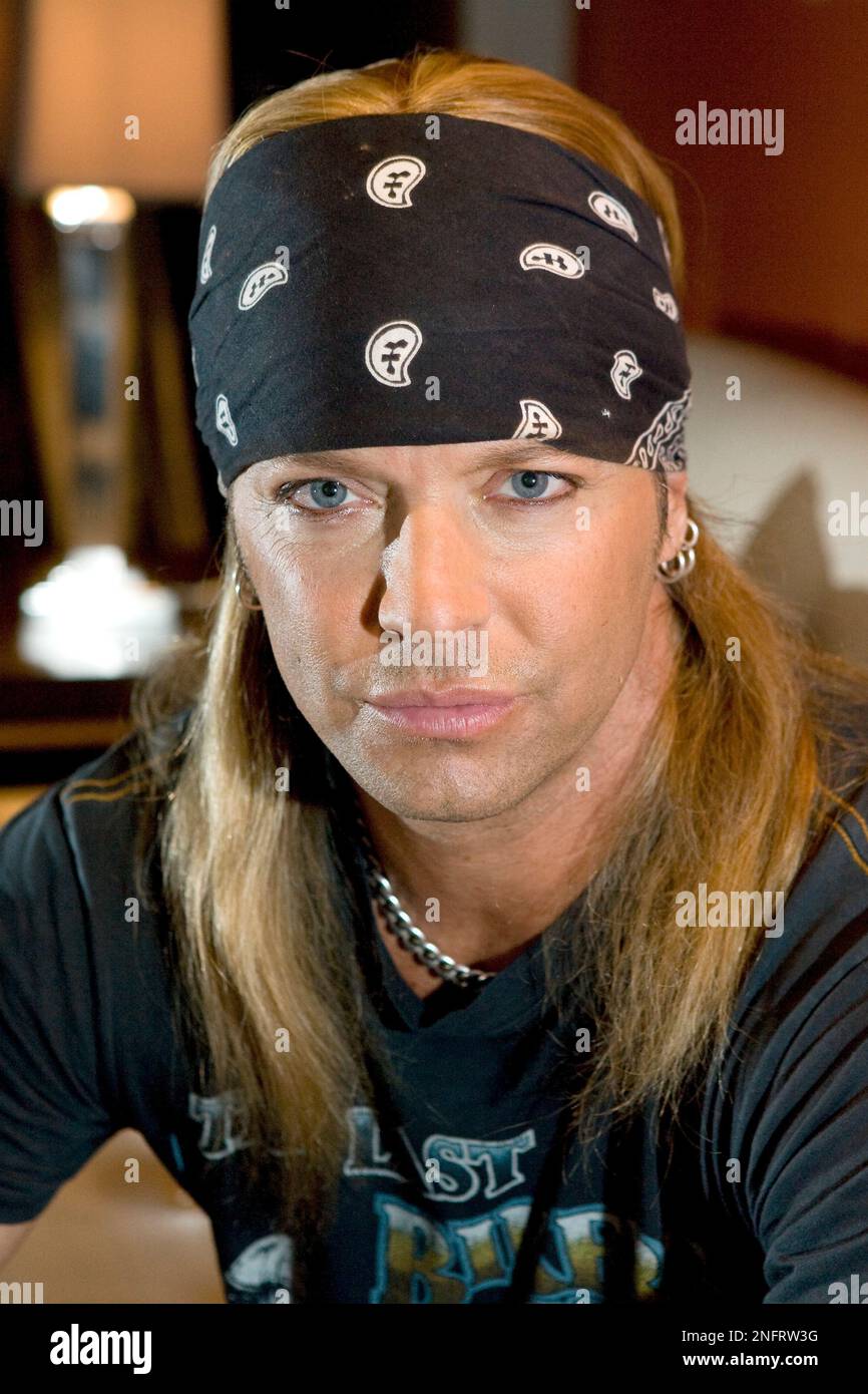 Poison lead singer Bret Michaels promotes his new solo album "Custom ...