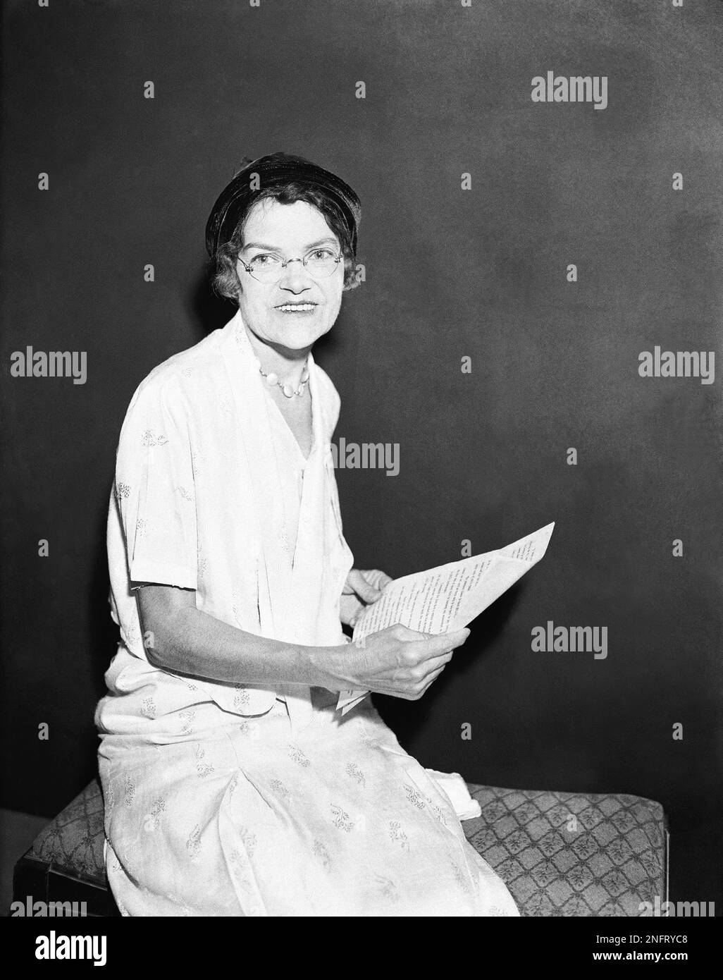 Lillian Johns Cross, a doctor's wife, seen Feb. 21, 1933, is credited ...