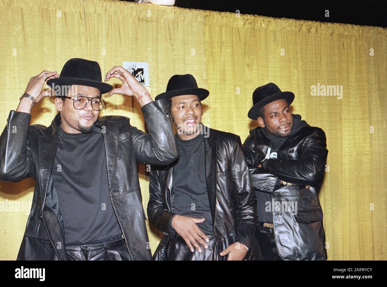 Run DMC at the 2nd Annual MTV Video Music Awards Sep 13,1985.(AP Photo ...