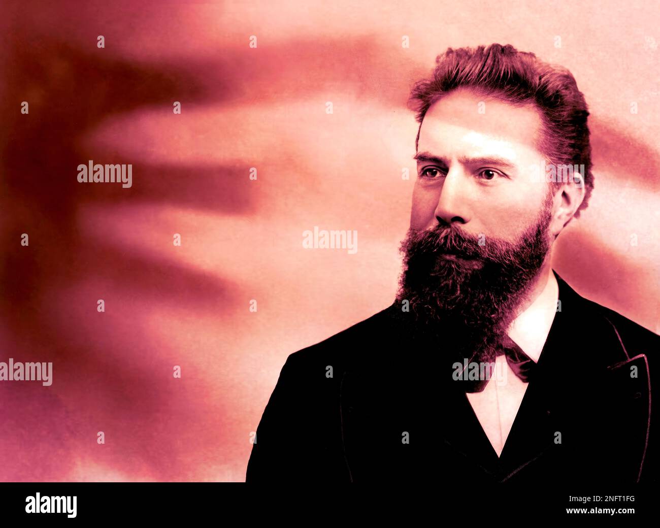 Wilhelm Conrad Röntgen; 1845 – 1923; German mechanical engineer and ...