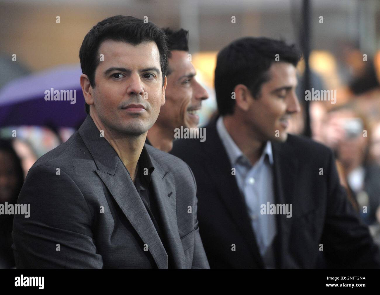 Singer Jordan Knight, from the music group New Kids on the Block makes ...