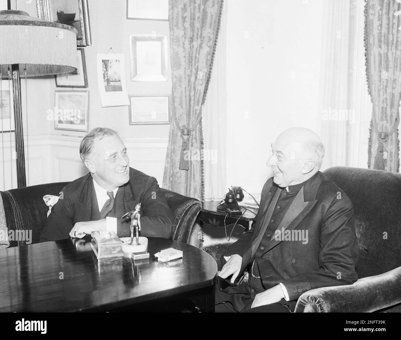 Franklin D. Roosevelt, photographed for the first time since his ...