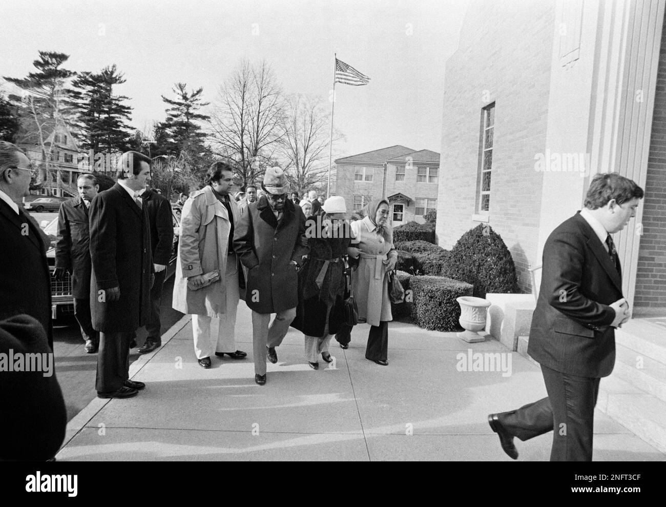 Luis Tiant wearing hat, his wife Isabel and his aunt, Groziela Anhujar ...