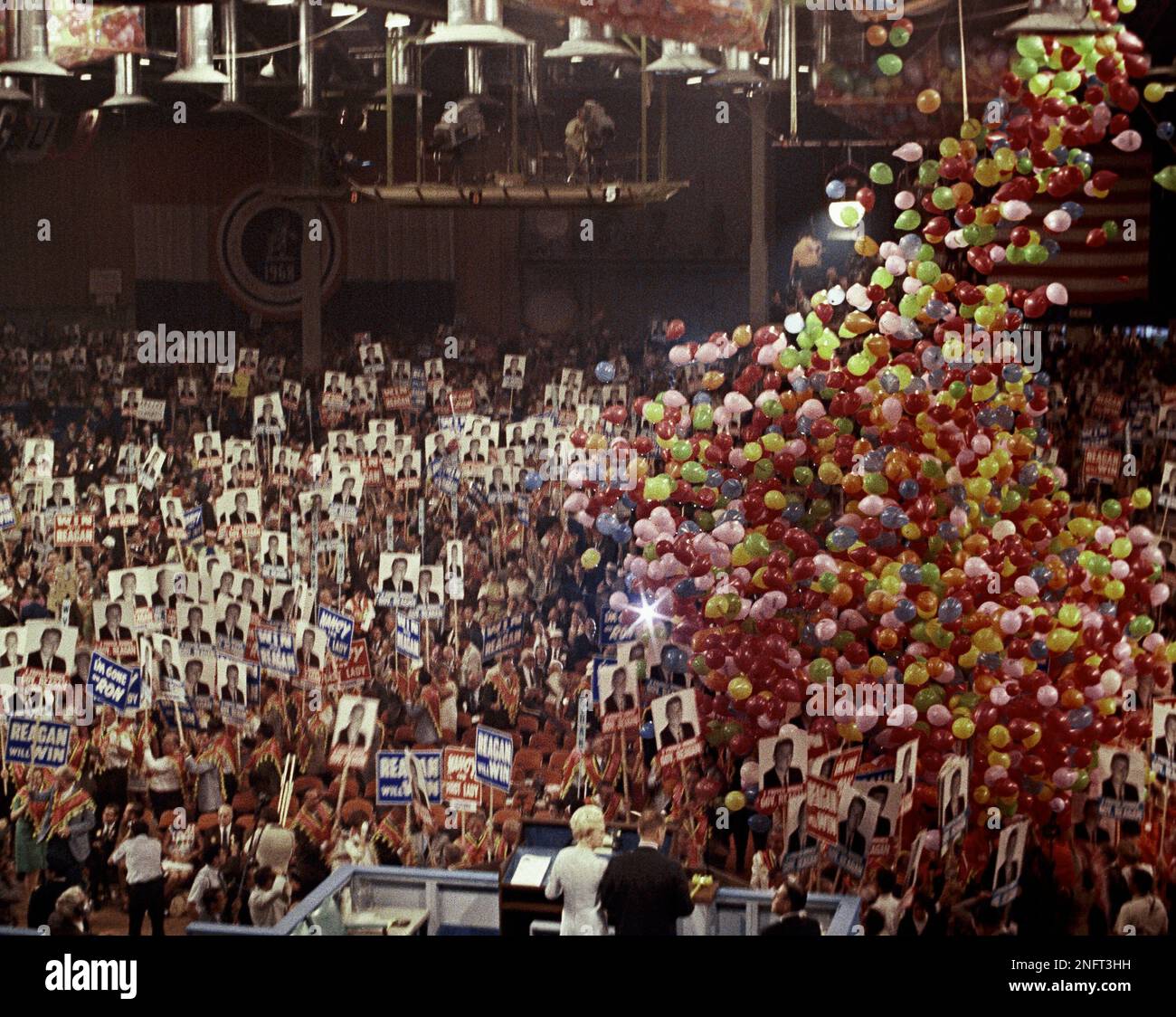 This is a general view of the floor at the final session of the ...
