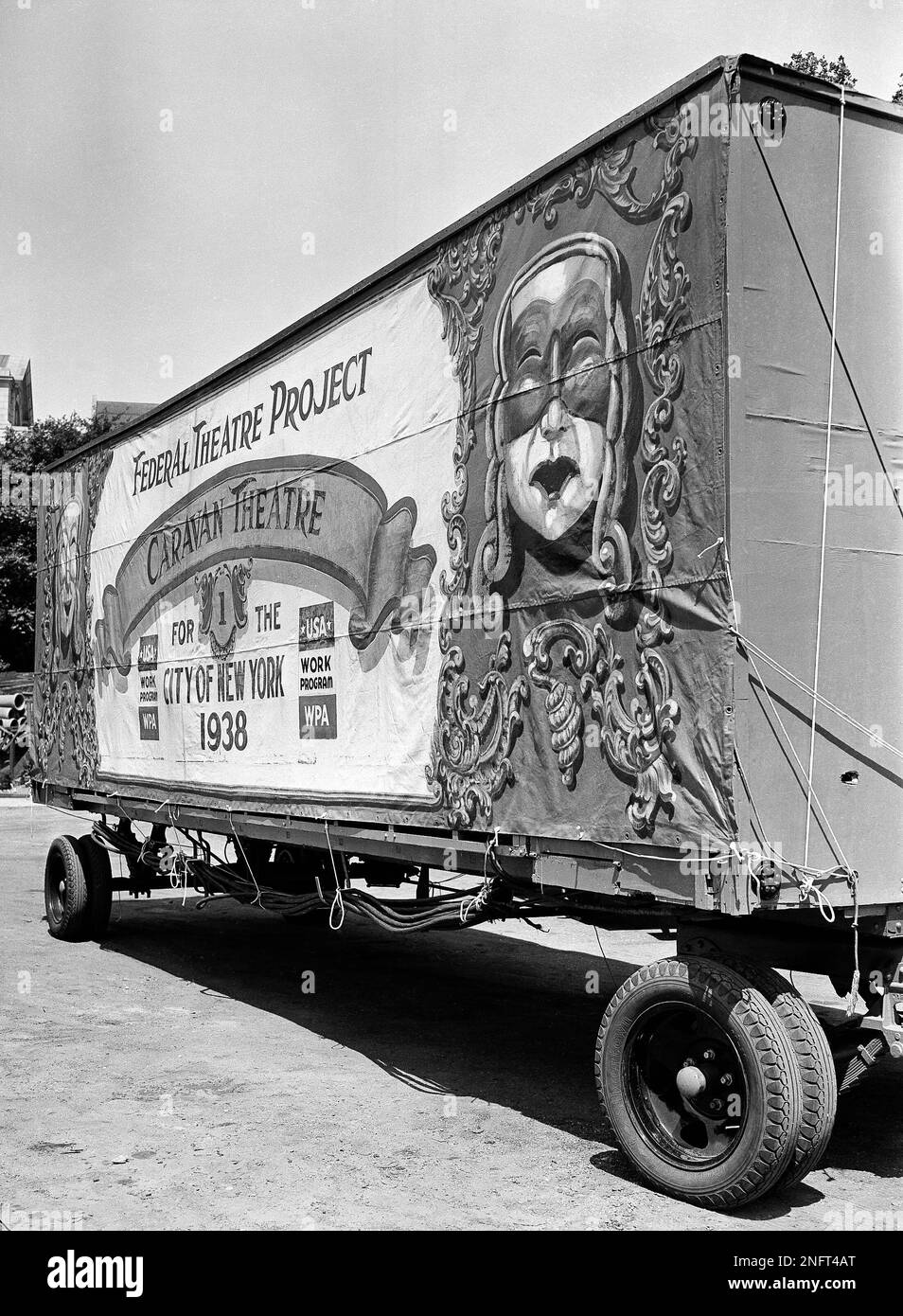 Ready to Roll, this WPA Federal Theater Caravan is to tour New York and ...