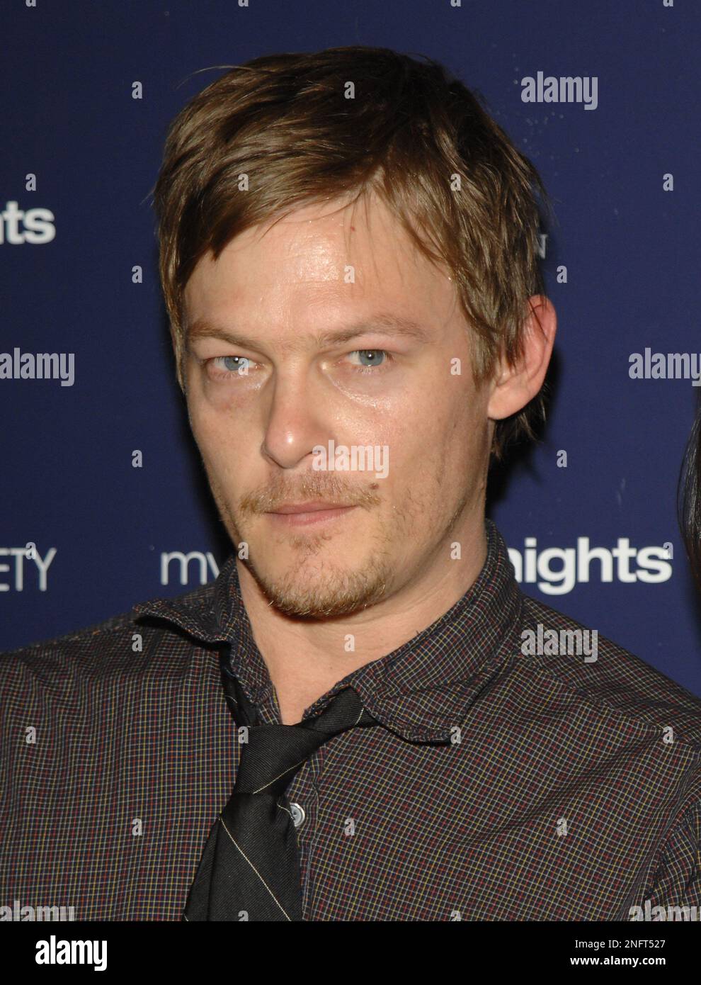 Actor Norman Reedus attends a Cinema Society screening of "My Blueberry ...