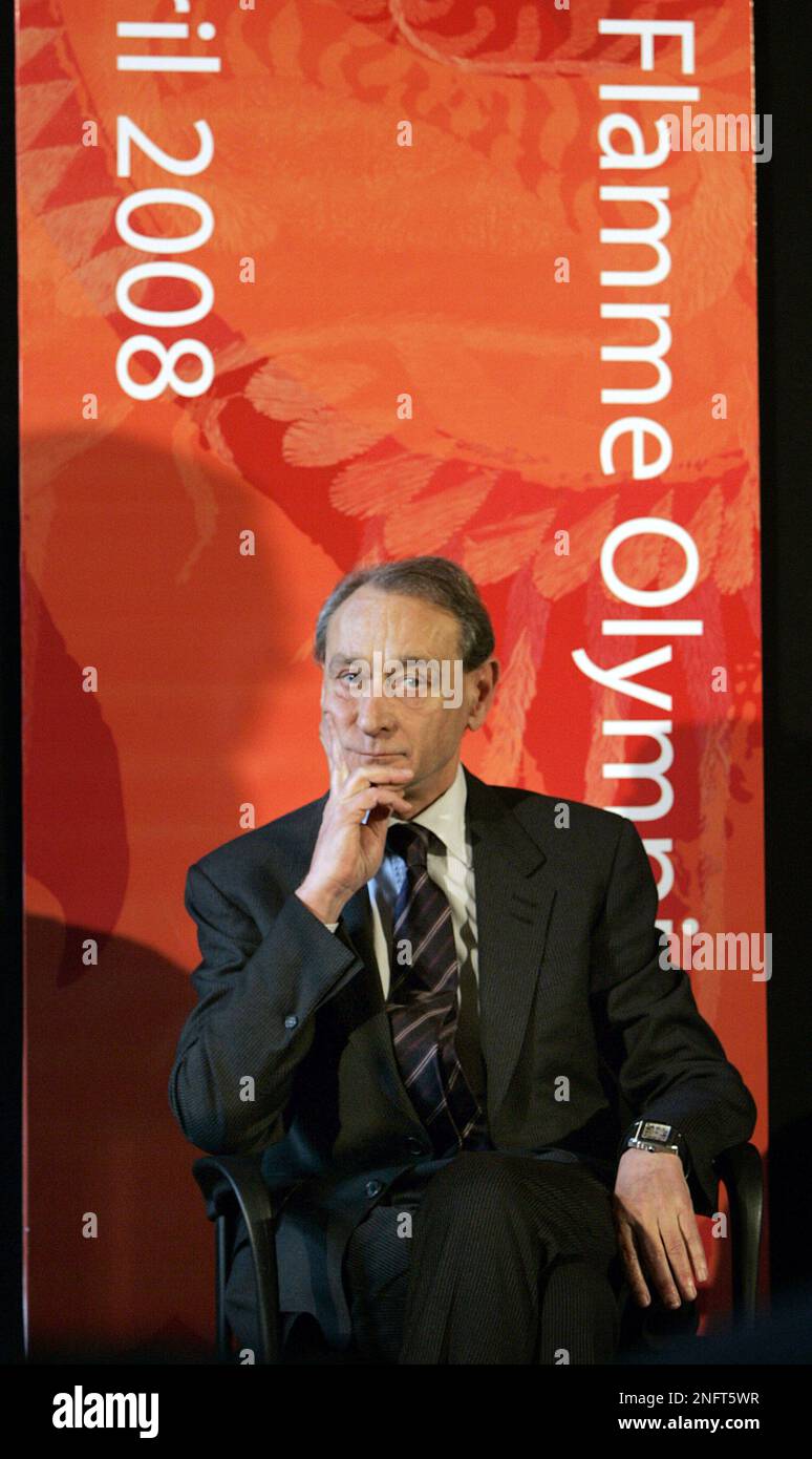 Paris mayor Bertrand Delanoe attends the presentation of the Olympic ...