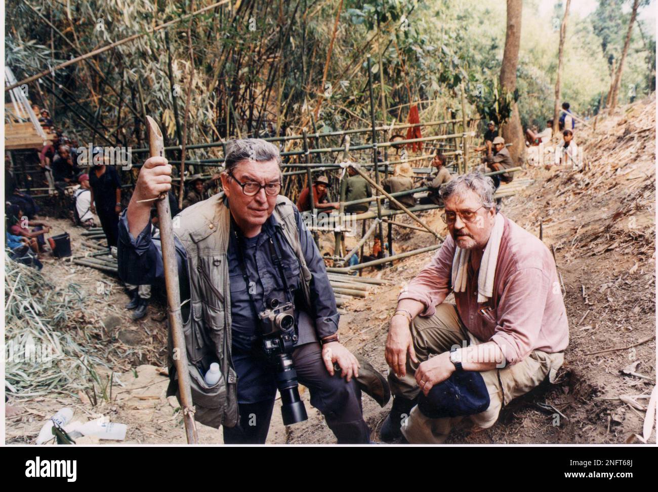 Former AP Saigon photo chief Horst Faas, left, and former AP Saigon ...