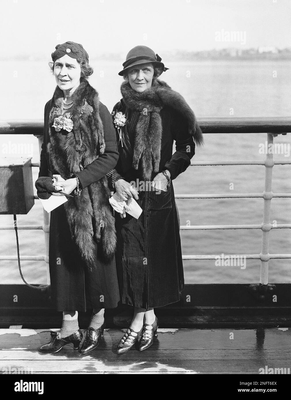 Nancy Astor of Virginia, right, the first female member of the British ...