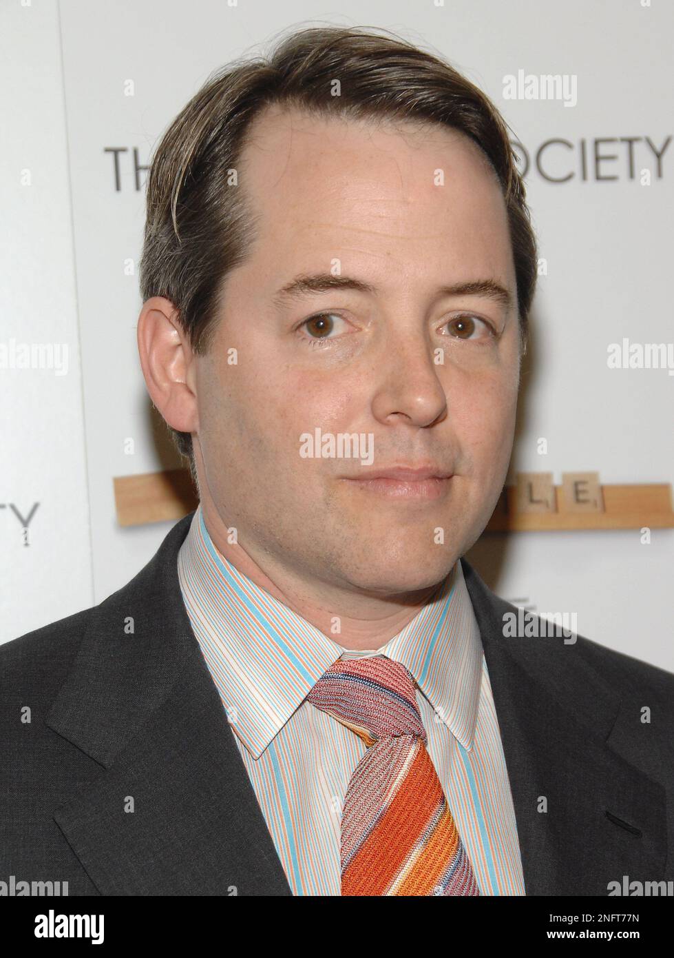 Actor Matthew Broderick attends a Cinema Society screening of "Smart ...