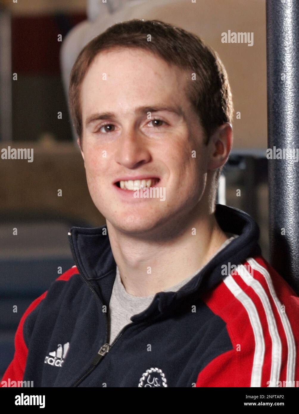 Morgan Hamm, a gymnast who competed in the 2000 and 2004 Olympics, is ...