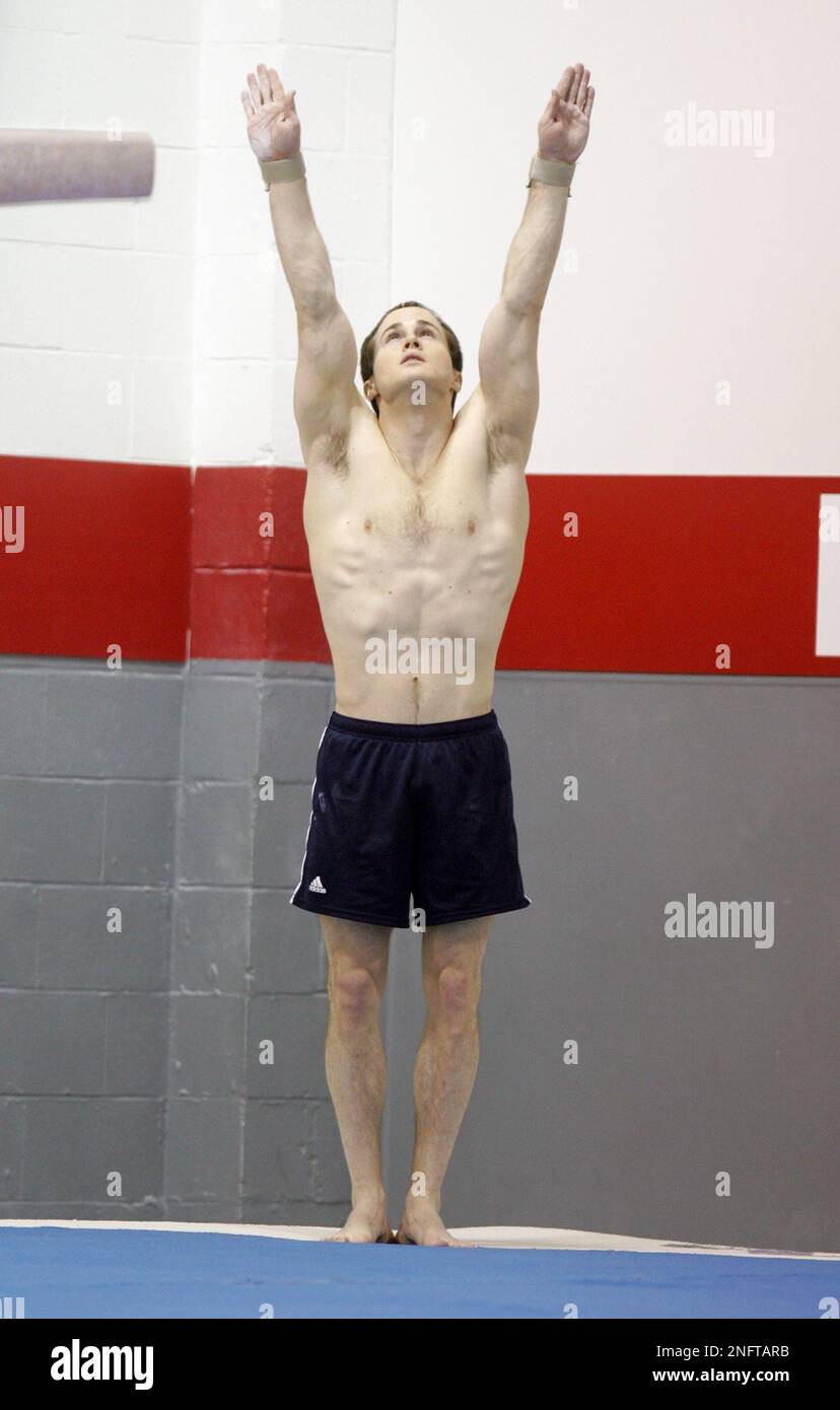Paul Hamm, the all-around men's gymnastics champion in the 2004 ...