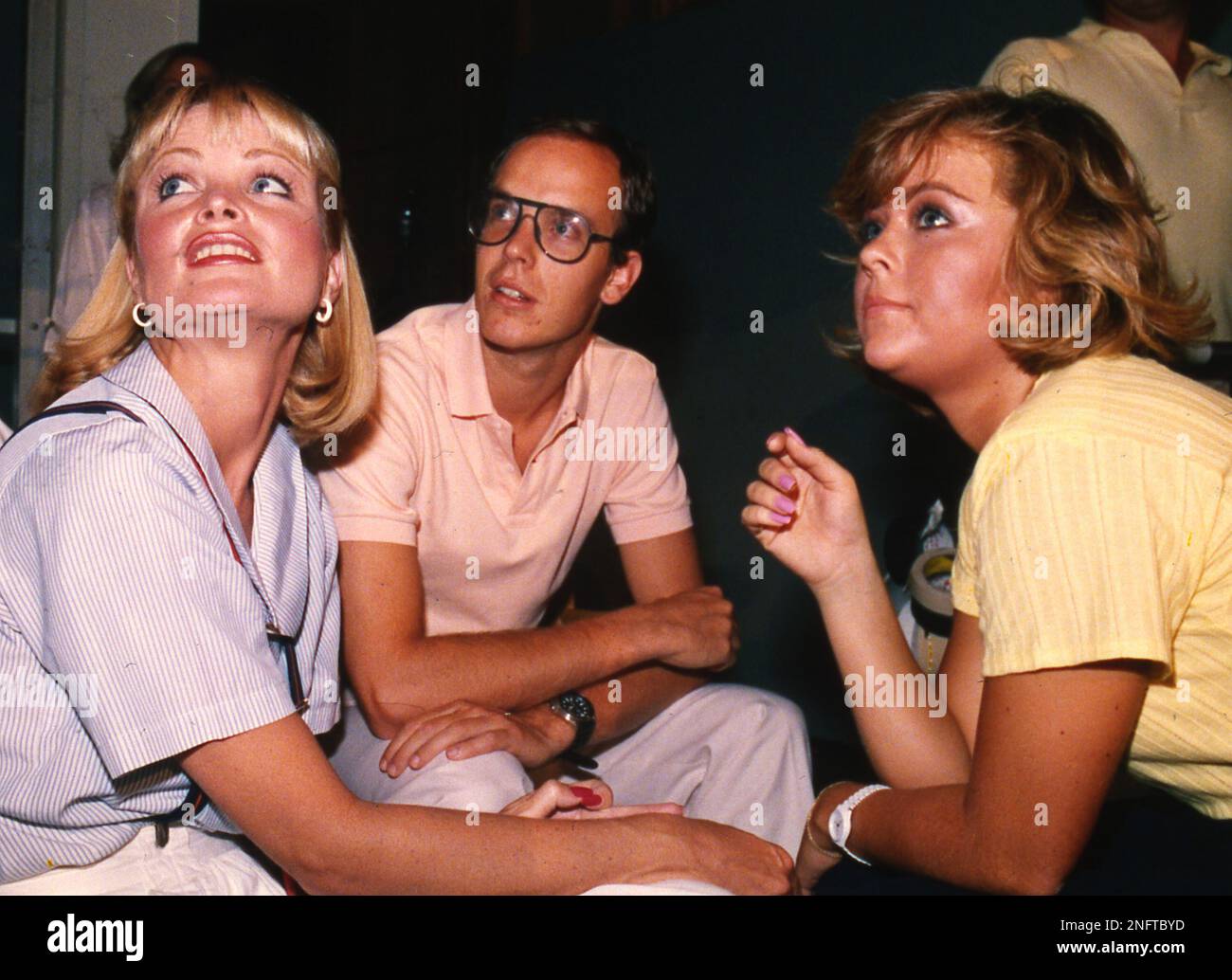 american actress, Pat Klous, left, star from the TV series "Love Boat ...