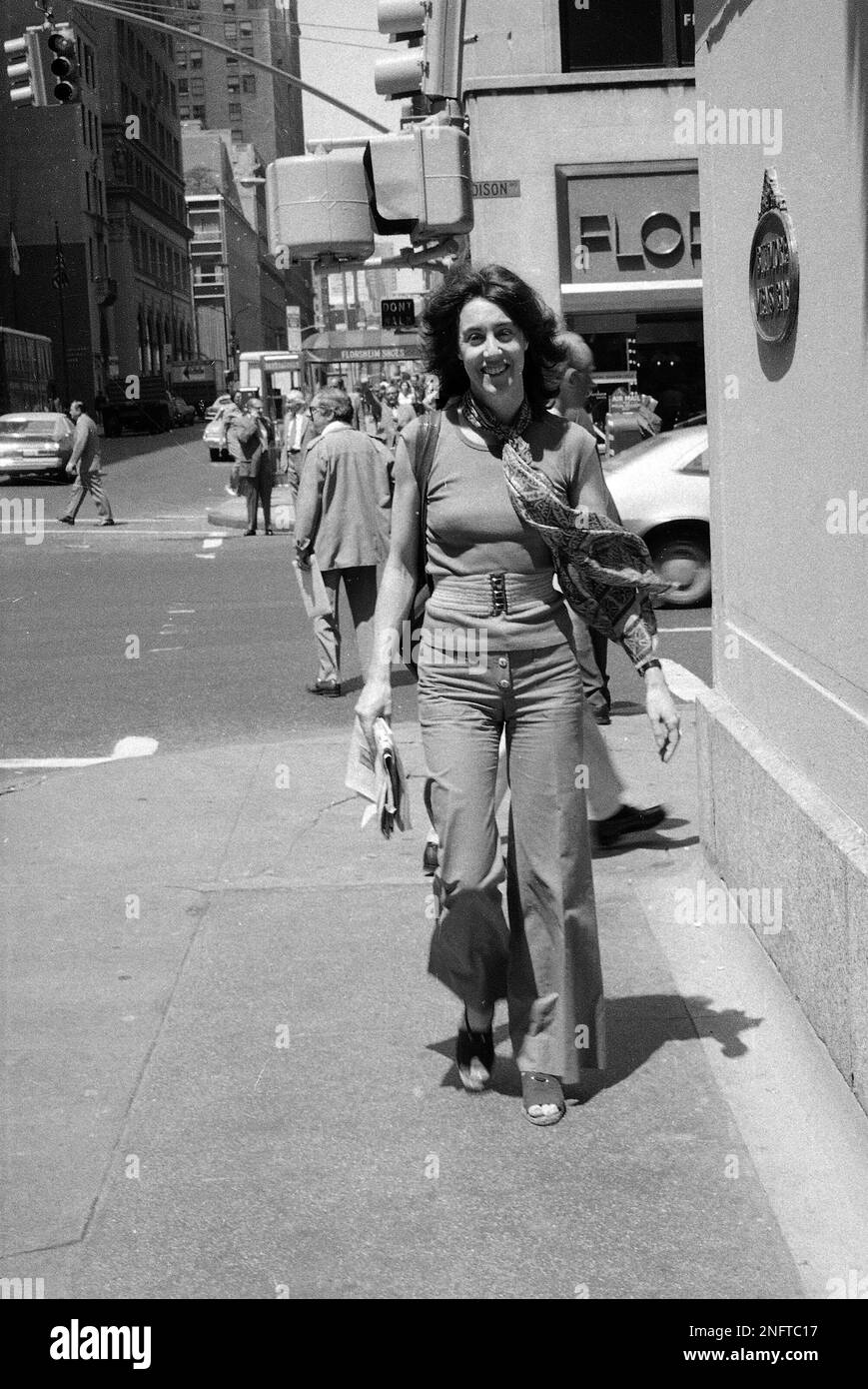 Screen writer and novelist Nora Ephron, author of "Crazy Salad," is ...