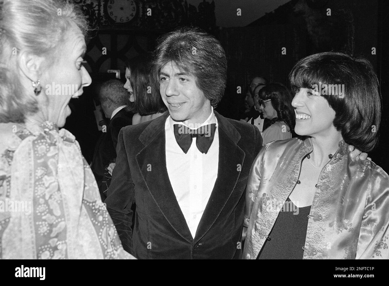 Screen writer Nora Ephron, right, is shown with her husband journalist ...