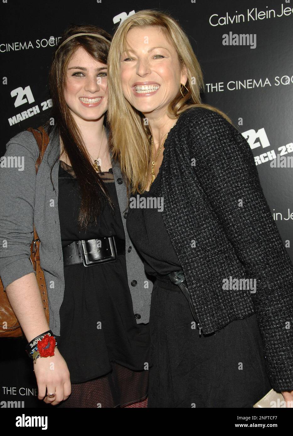 Actress Tatum O'Neal, right, and daughter Emily McEnroe attend a Cinema ...