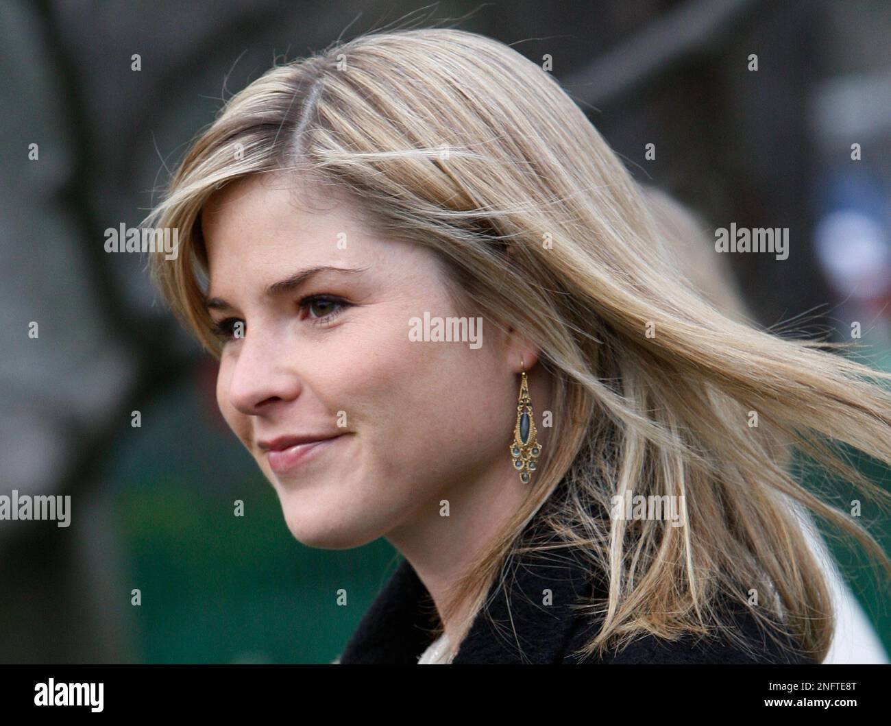 President Bush's daughter Jenna Bush arrives to take part in the start ...