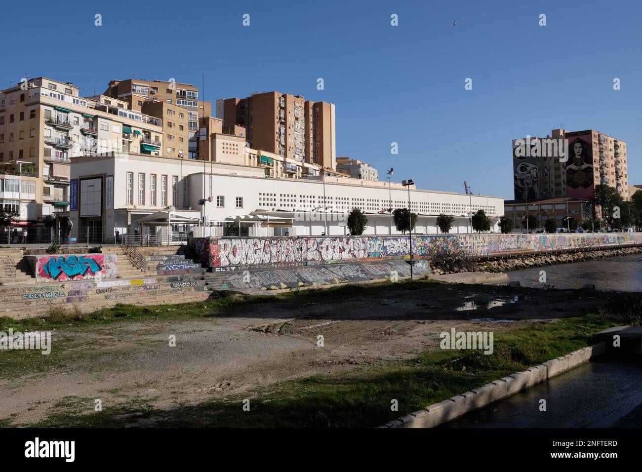 Soho district, Málaga, Spain Stock Photo - Alamy