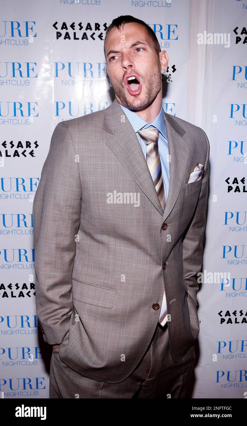 Kevin Federline arrives for his birthday party at Pure nightclub at ...