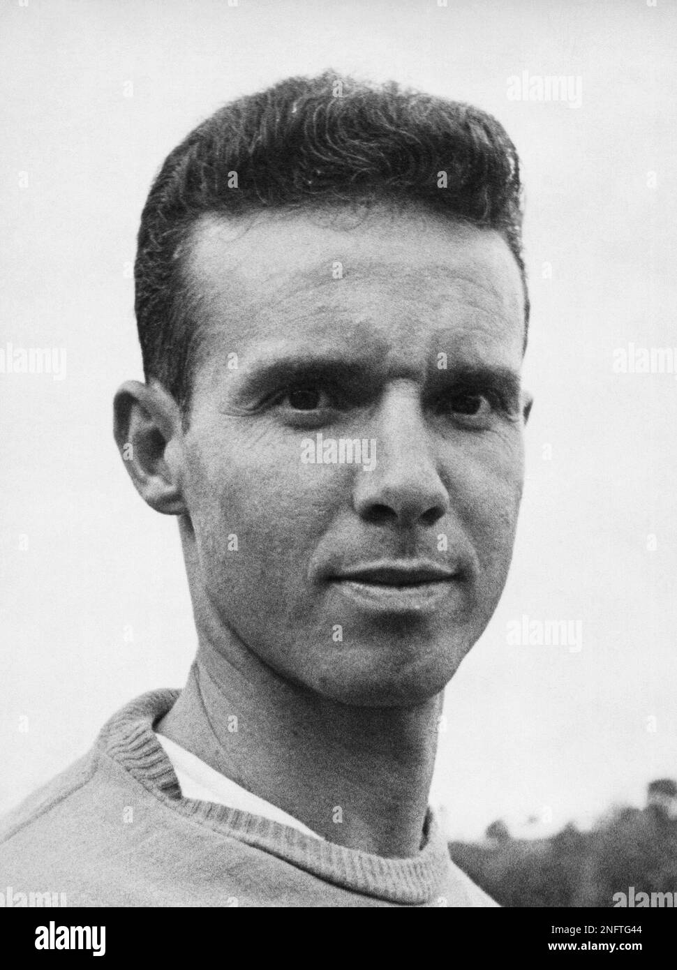 Mario Jorge Lobo Zagalo, member of the Brazilian soccer team shown May ...