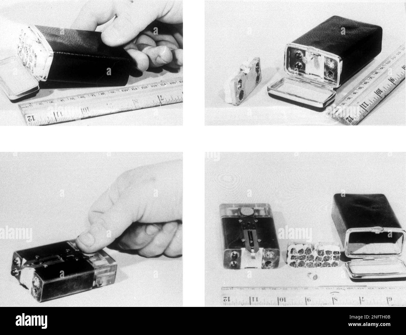 Image shows a fake cigarette case which was surrendered by former KGB ... Image shows a fake cigarette case which was surrendered by former KGB ...