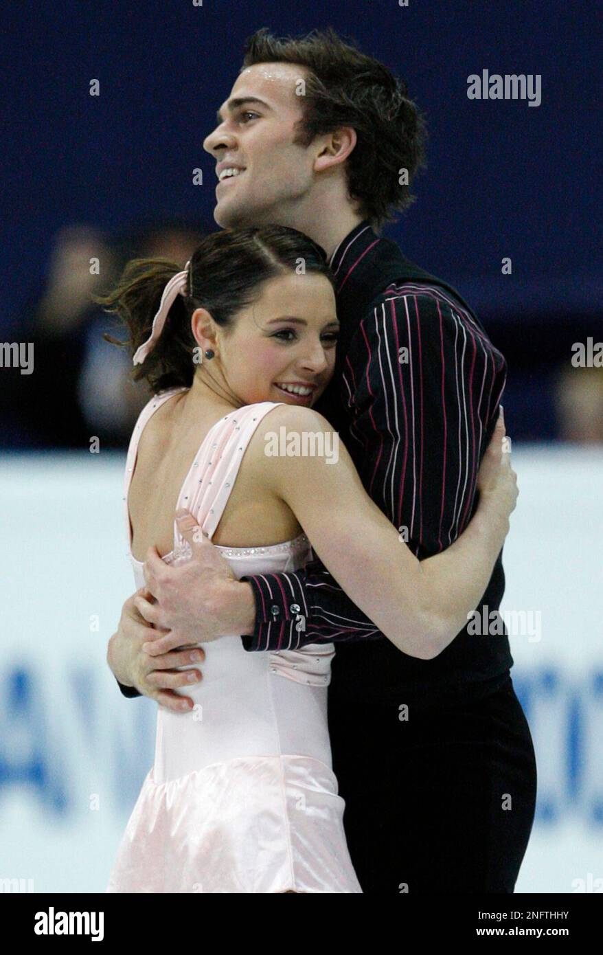 Canada's Jessica Dube, from Drummondville, Que., and Bryce Davison ...
