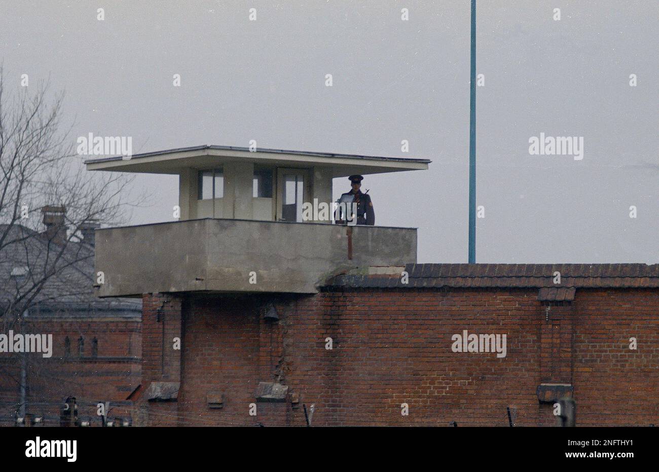 The tower at Spandau Prison in Germany is shown, April 1, 1971. The ...