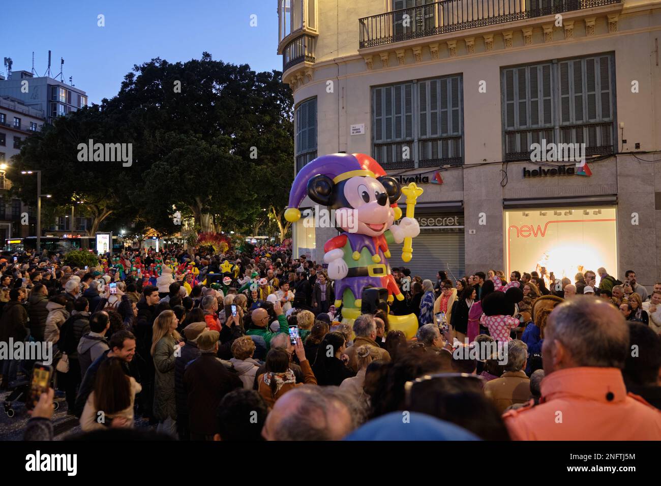 February 12, 2023, Málaga carnival parade Stock Photo - Alamy