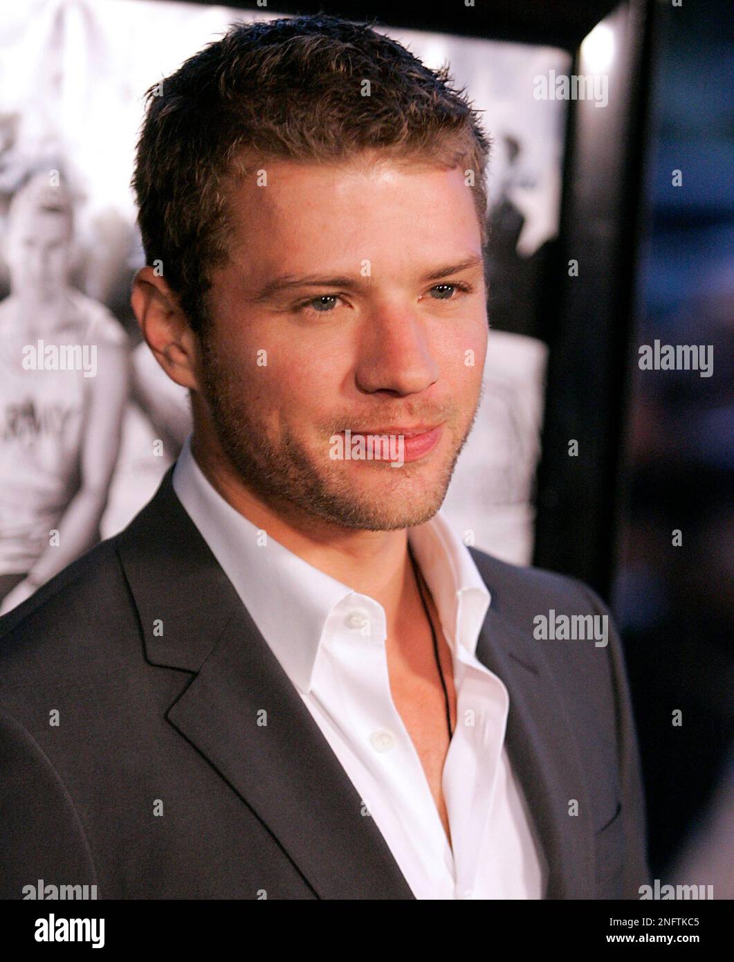 Actor Ryan Phillippe poses on the press line at the premiere of the ...
