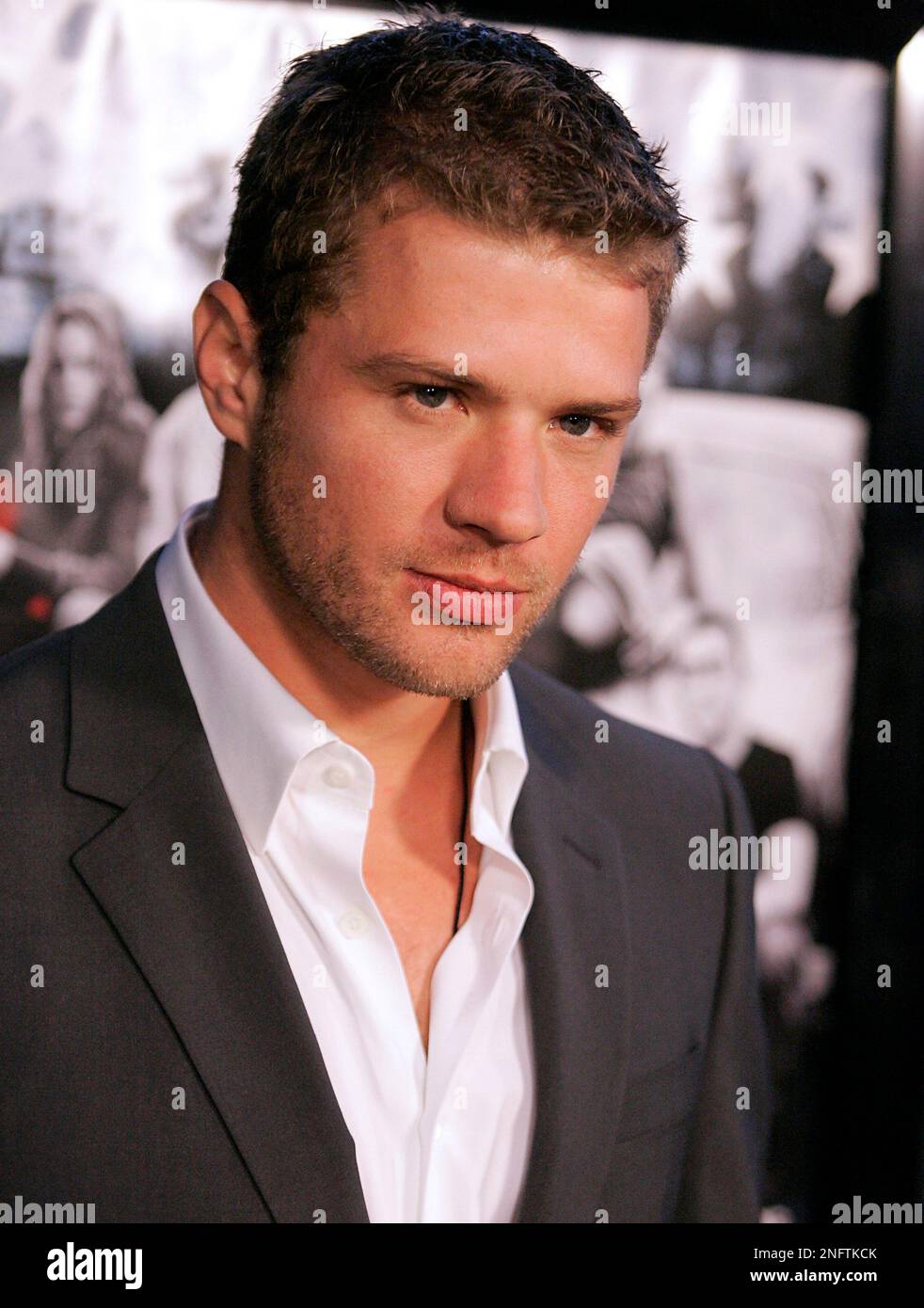Actor Ryan Phillippe poses on the press line at the premiere of the ...