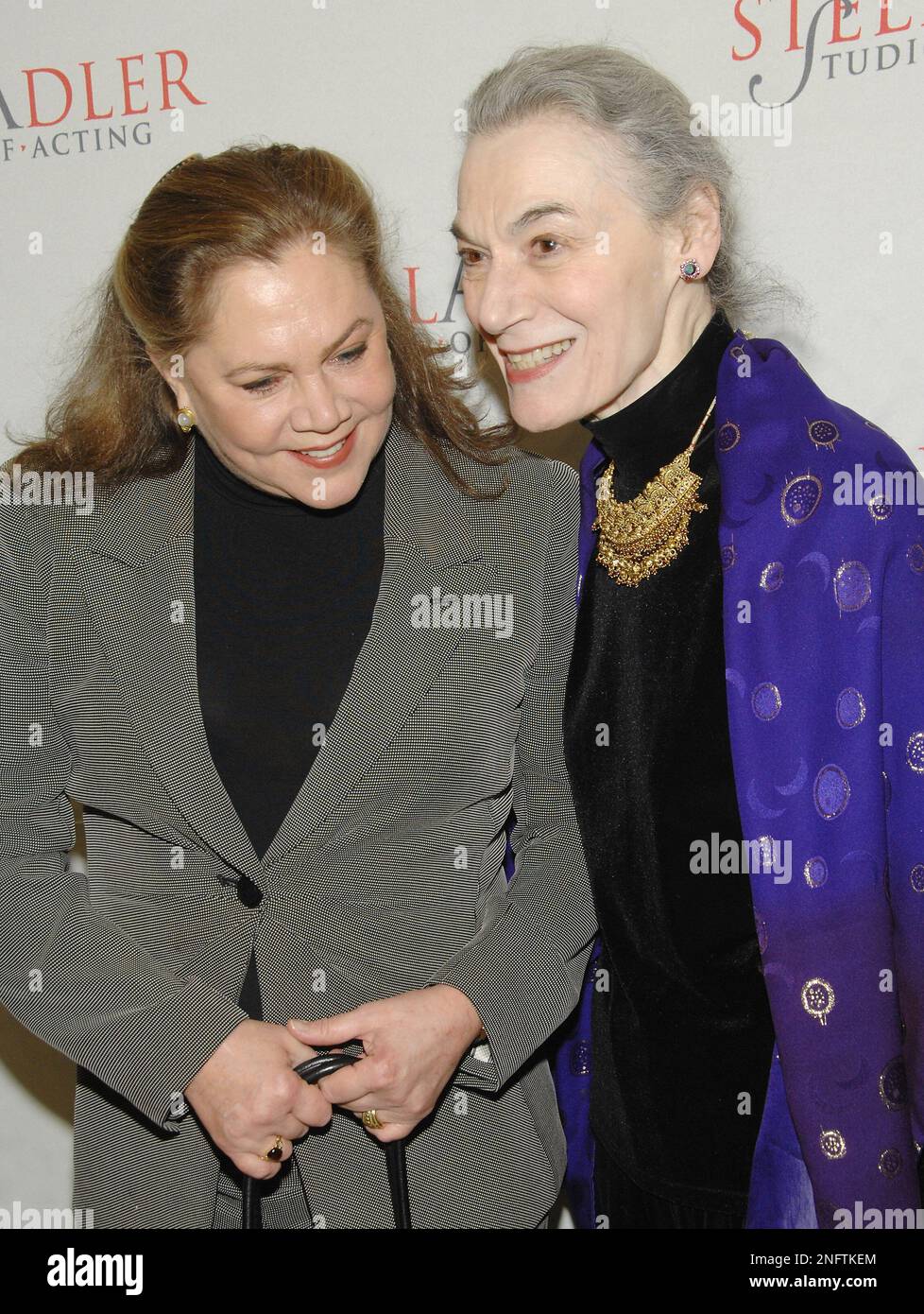 Actors Kathleen Turner, left, and Marian Seldes attend the 4th Annual ...