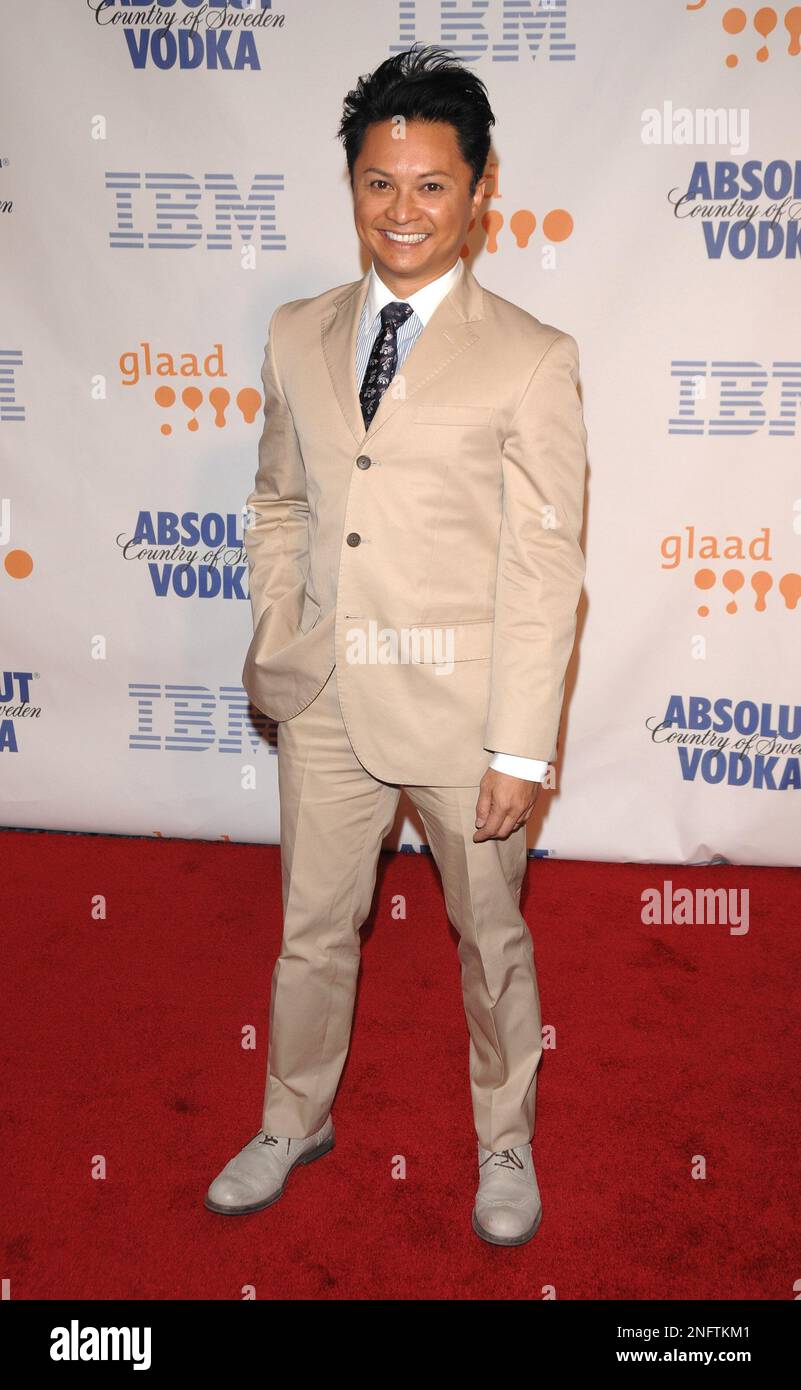 Actor Alec Mapa arrives at the 19th Annual GLAAD Media Awards at the ...