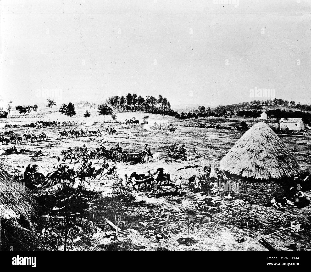 This is the field hospital headquarters at the Battle of Gettysburg in ...