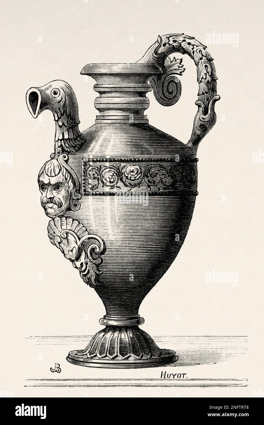 Oviform coffee jug. 16th century German earthenware. The Arts of the ...