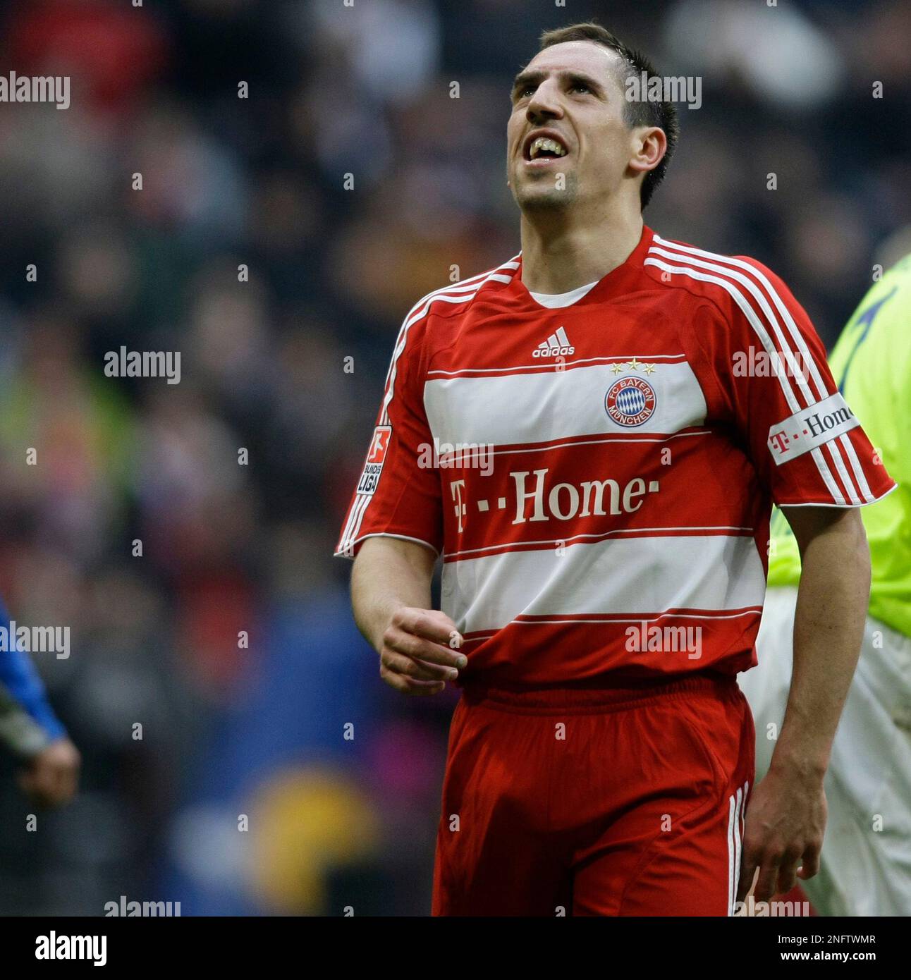 Munich's Franck Ribery, player of the German first division Bundesliga ...