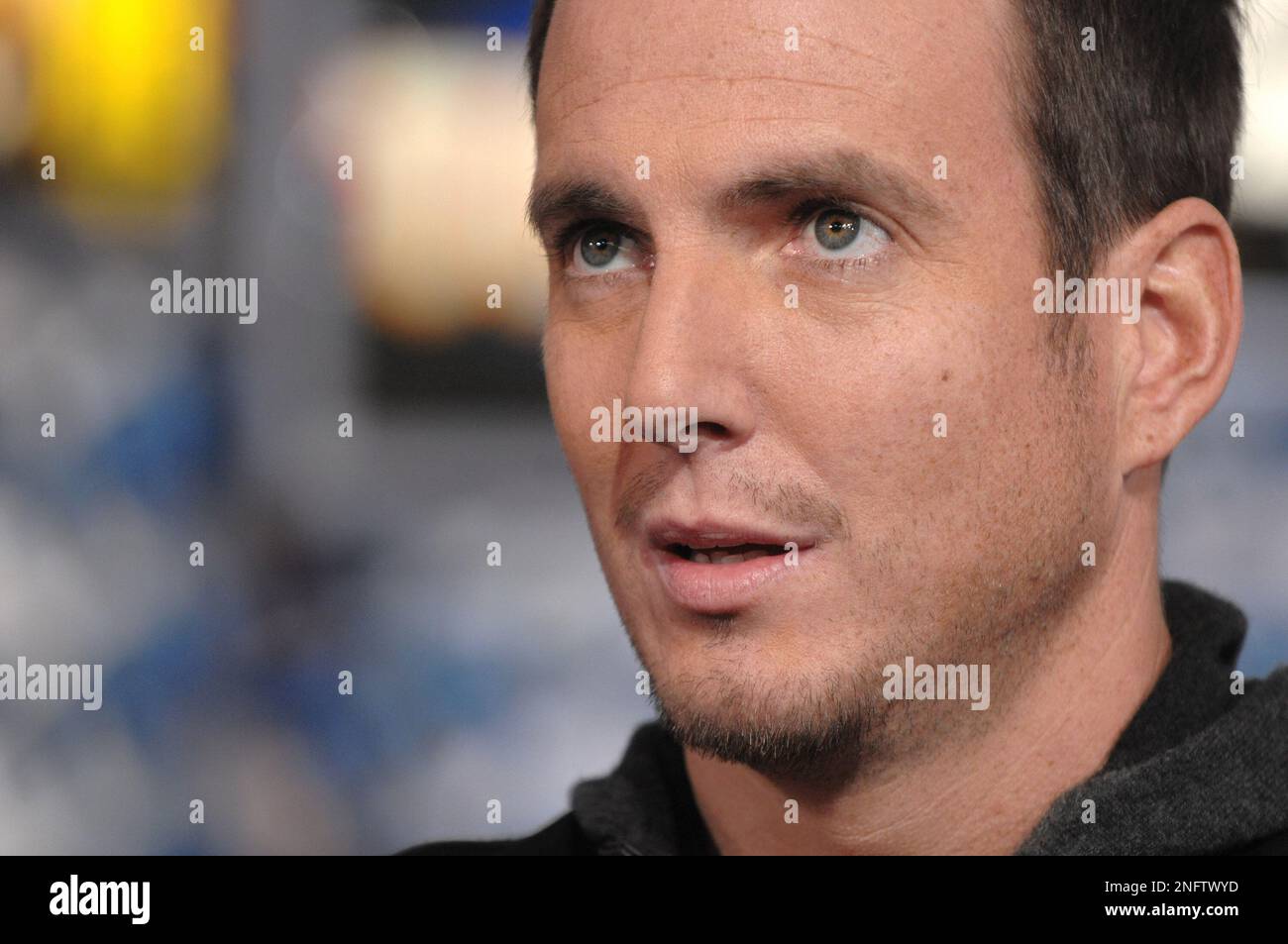 Actor Will Arnett makes an appearance at MTV Studios in Times Square ...