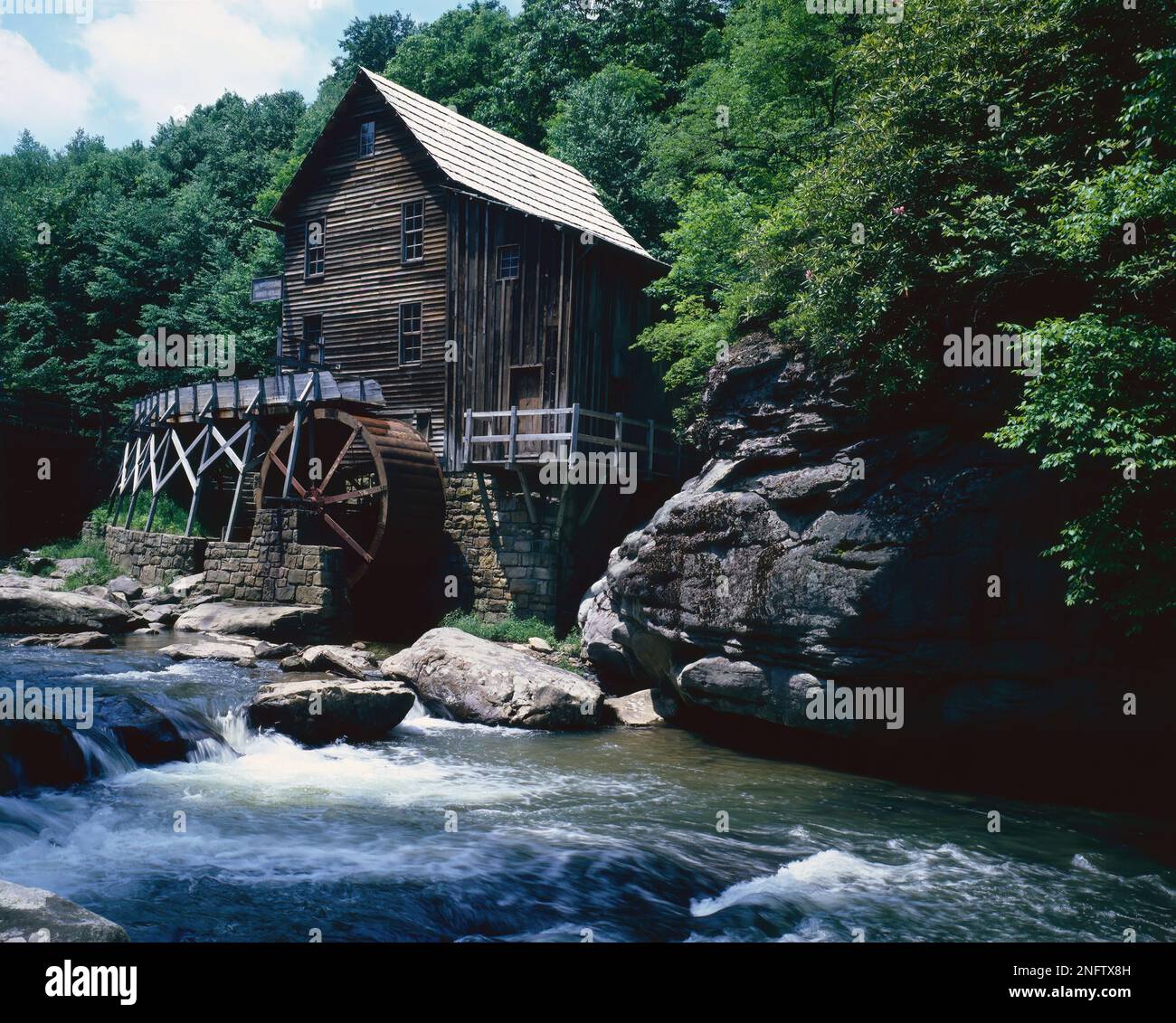 Old west virginia gristmill hi-res stock photography and images - Alamy