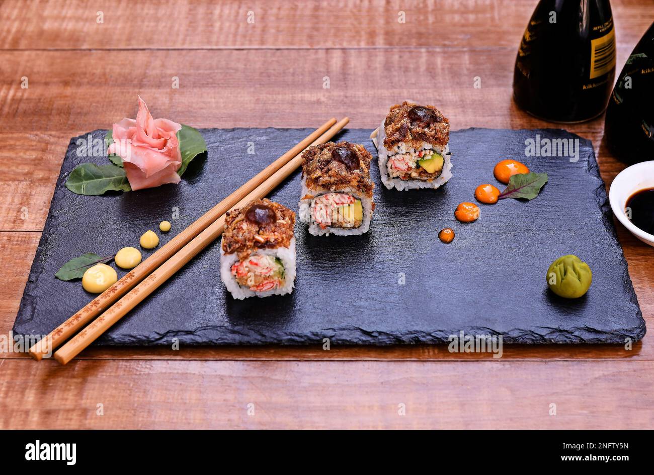 High resolution sushi pictures for menu Stock Photo - Alamy