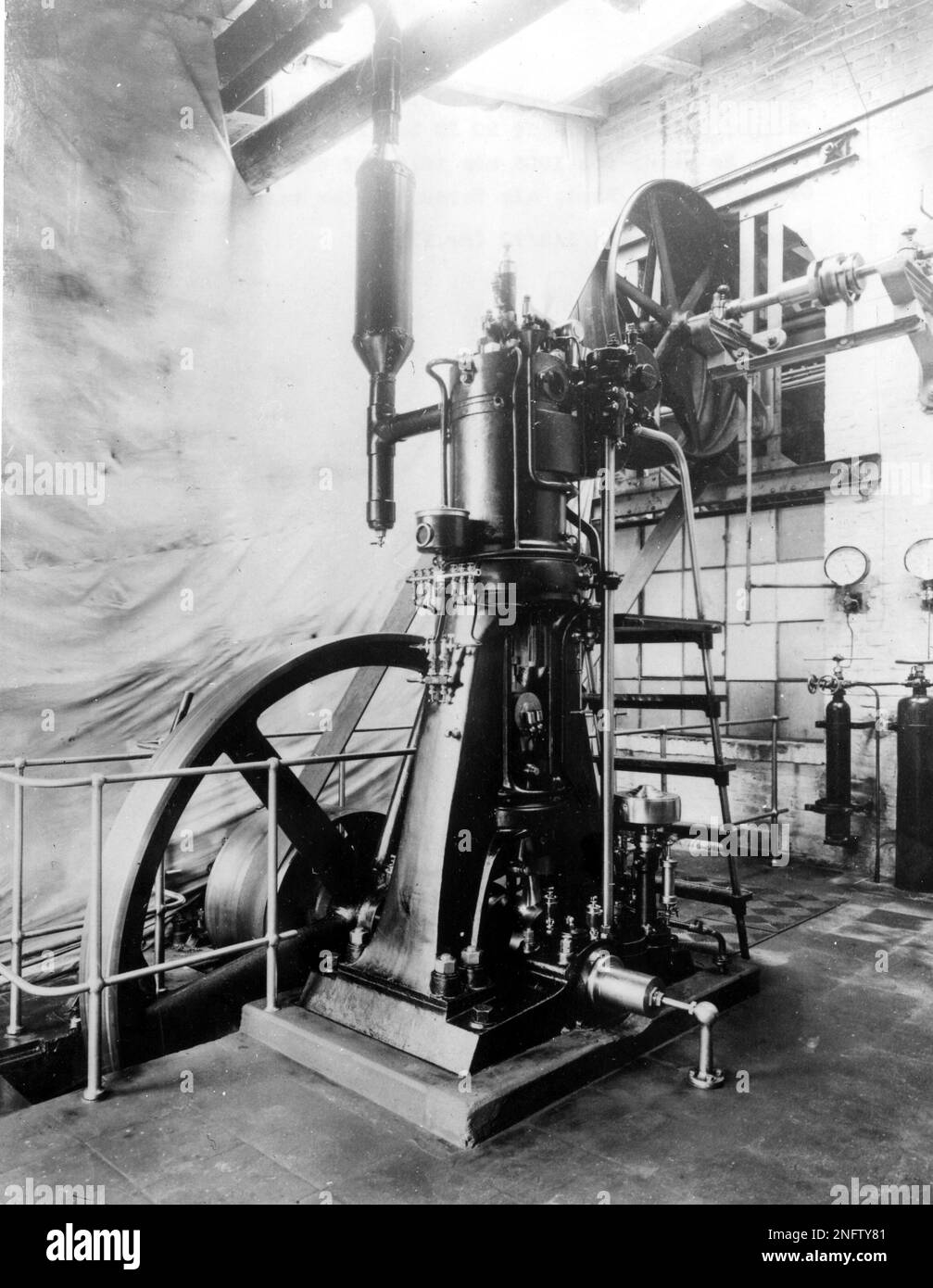 ** FILE ** Image shows the very first functioning Diesel engine built ...