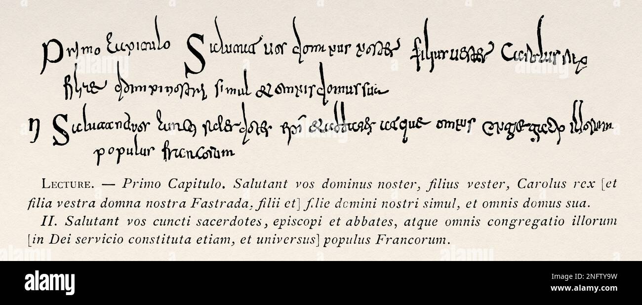 Classical 8th century text hi-res stock photography and images - Alamy